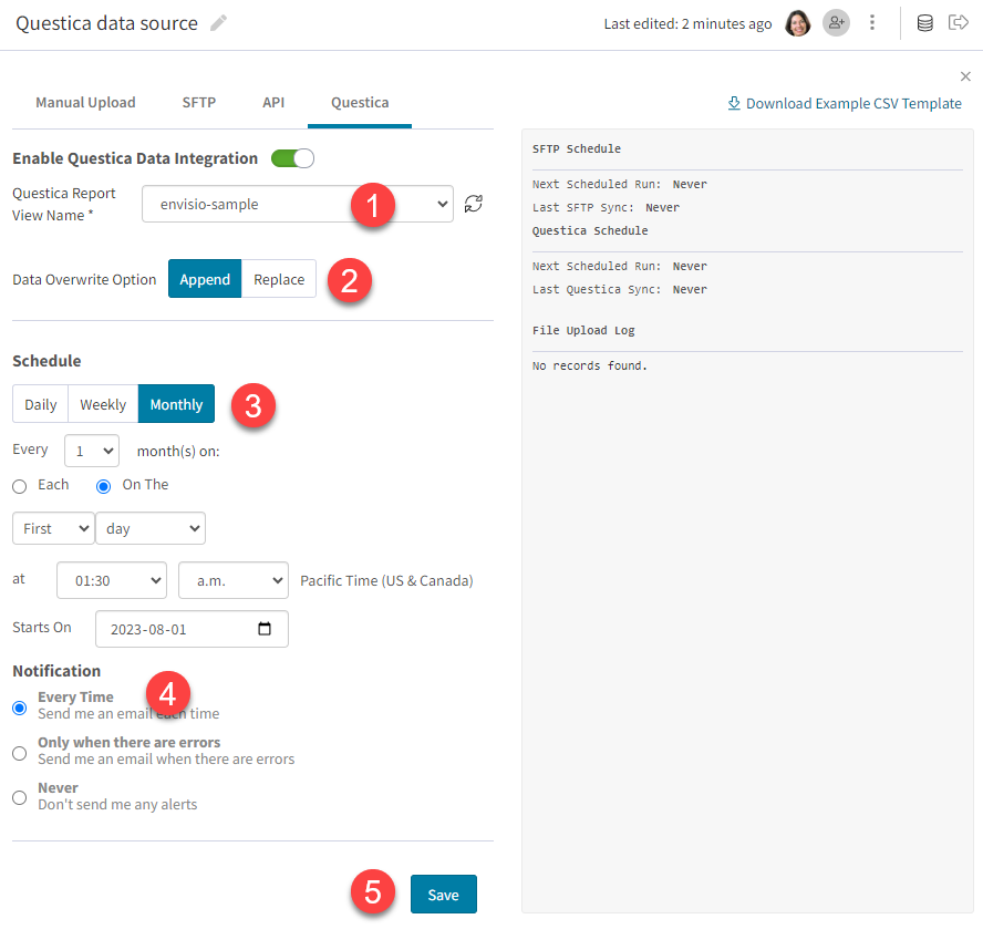 Envisio Questica Integration – Envisio