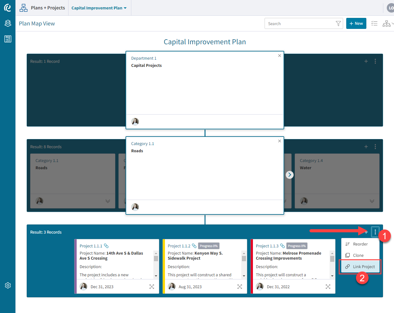 How To: Link Projects to Plans – Envisio
