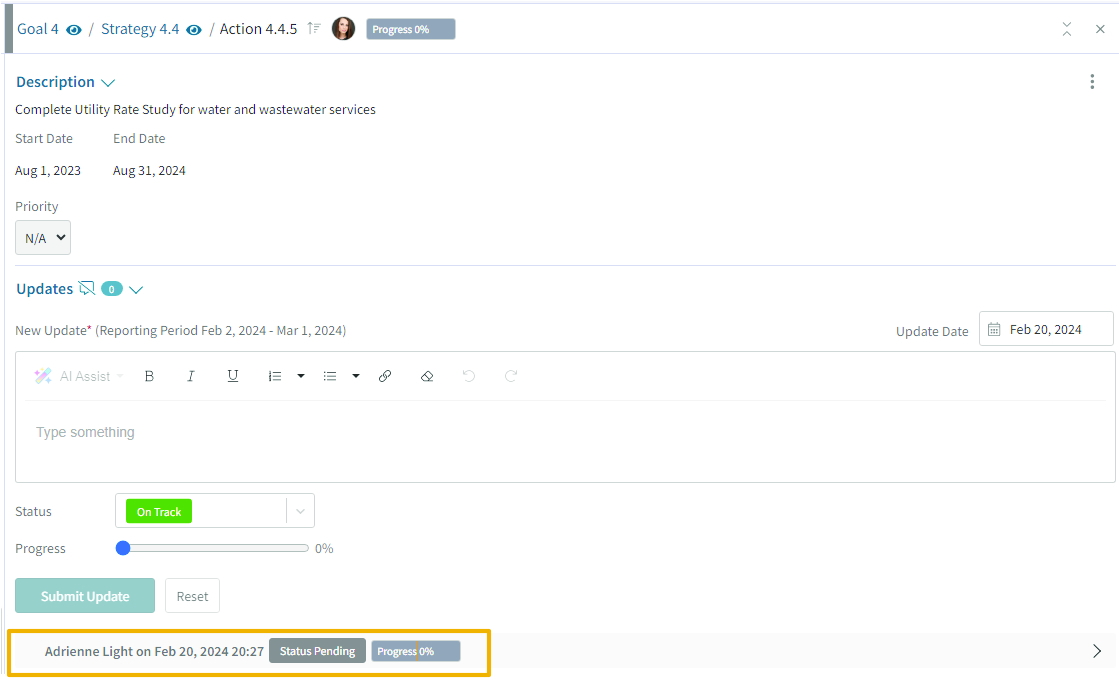 New Enhancement: System Updates in Plans and Projects – Envisio