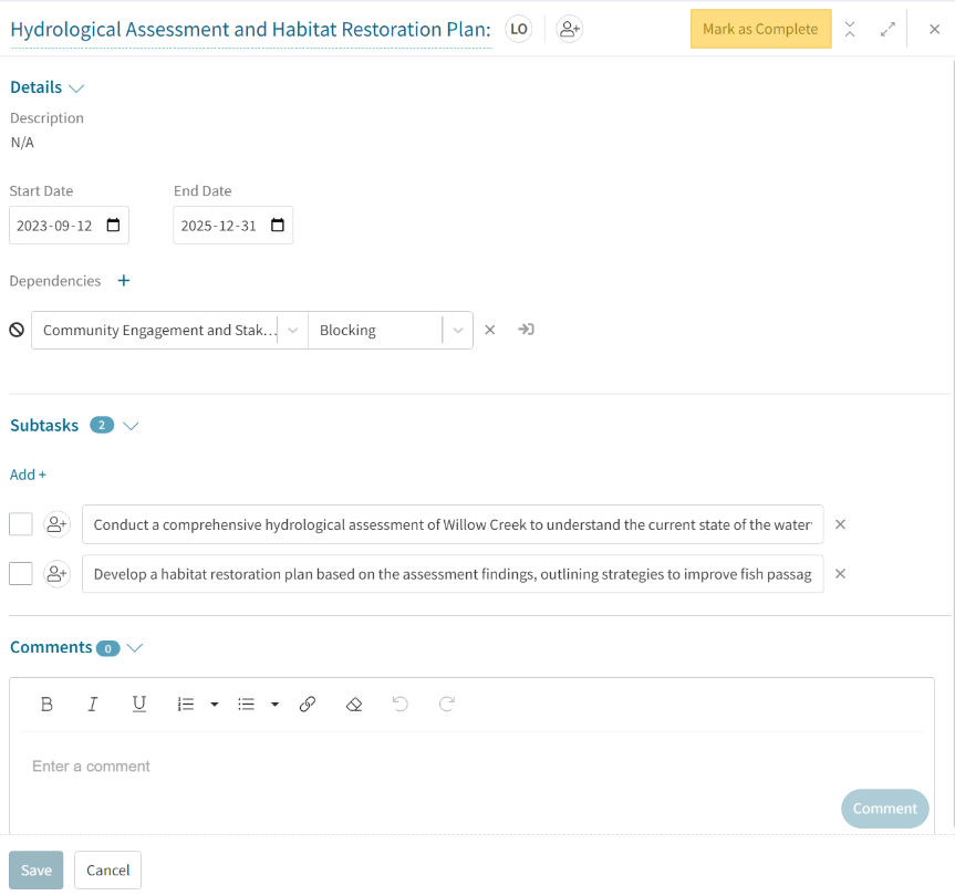 How To: Complete Project Tasks – Envisio