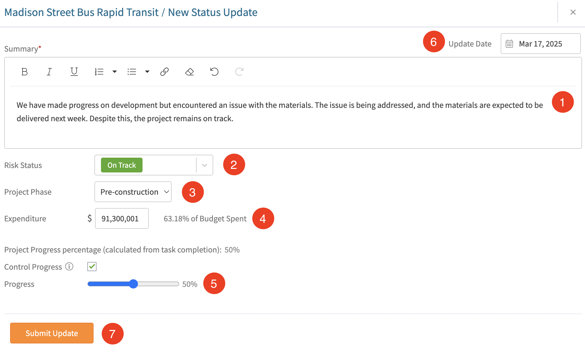 How To: Provide a Project Update – Envisio