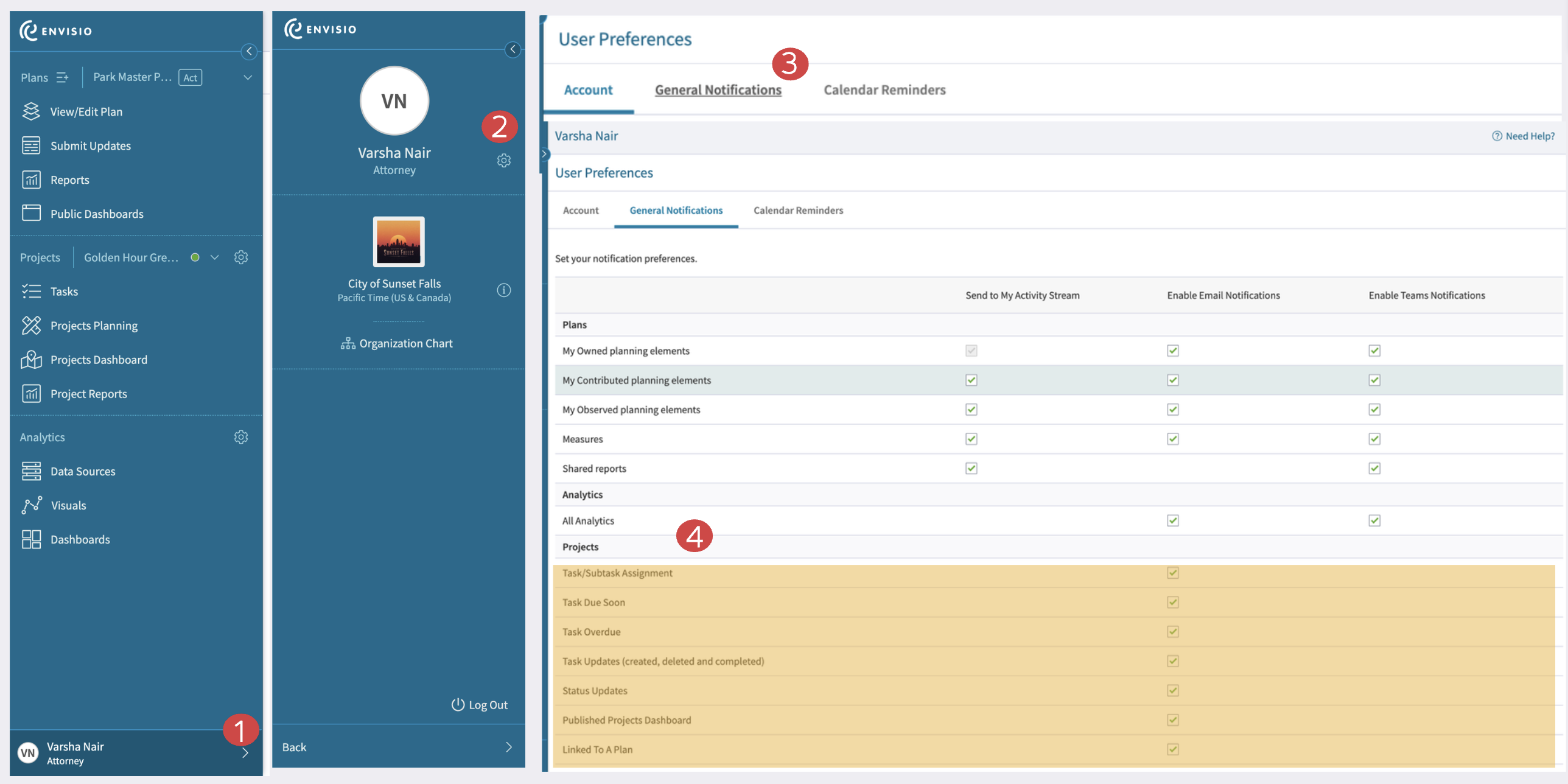 How To: Manage Project Notifications – Envisio