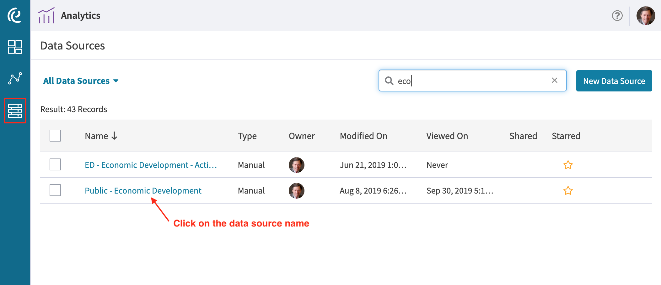 How to Share a Data Source, Visual or Dashboard – Envisio