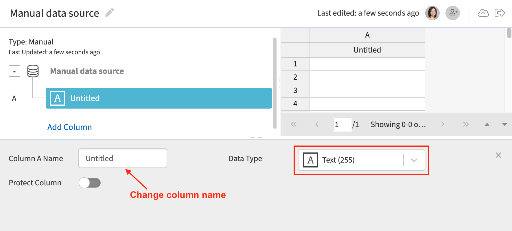Create a Manual Data Source – Envisio