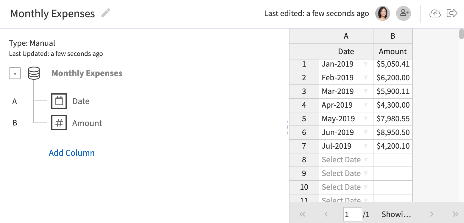 Create a Transpose Data Source – Envisio